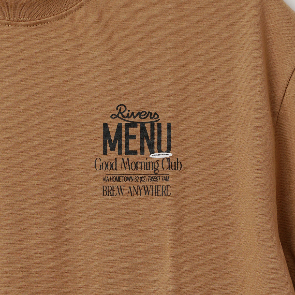 Good Morning Tee Coffee Shade | riversph